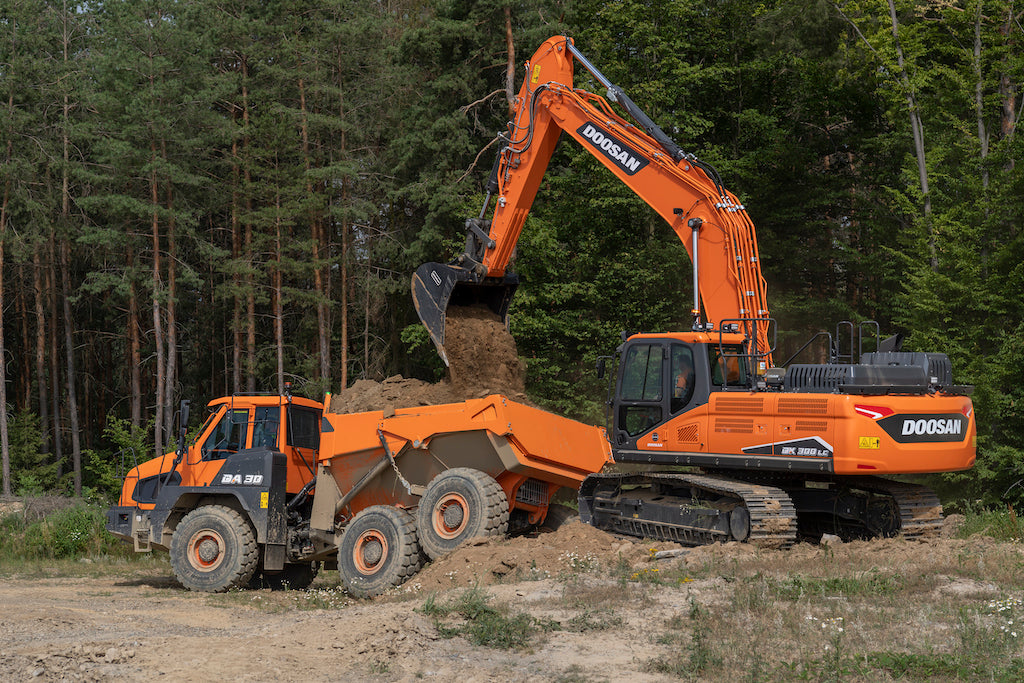 Il nuovo Doosan DX300LC-7 da 30 ton – PrimoTrack